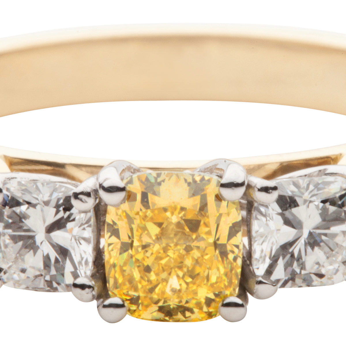 Handcrafted 18ct Yellow Gold Fancy Intense Yellow… | Wishart Jewellers
